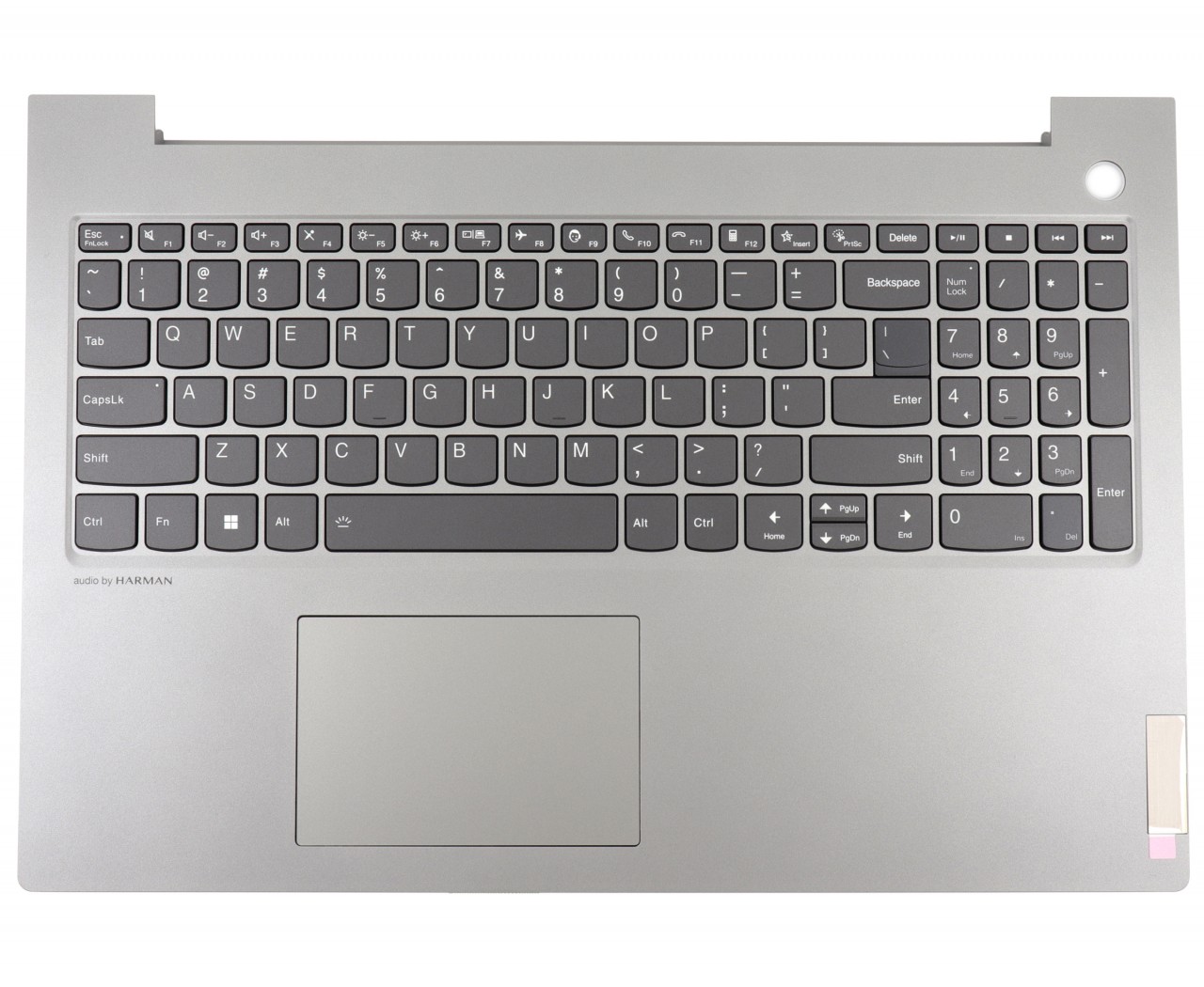 Tastatura Asus VivoBook S531 Gri cu Palmrest Argintiu cu TouchPad ...