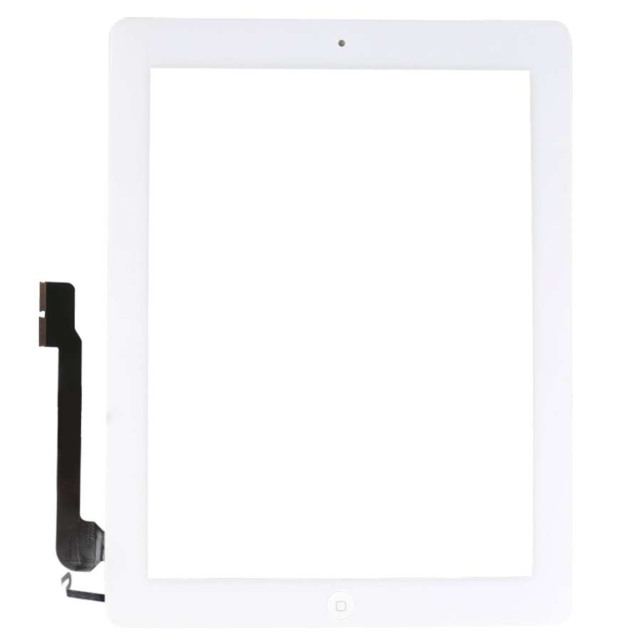 Touchscreen tableta Apple iPad 4 A1460 cu buton home si adeziv Alb ...