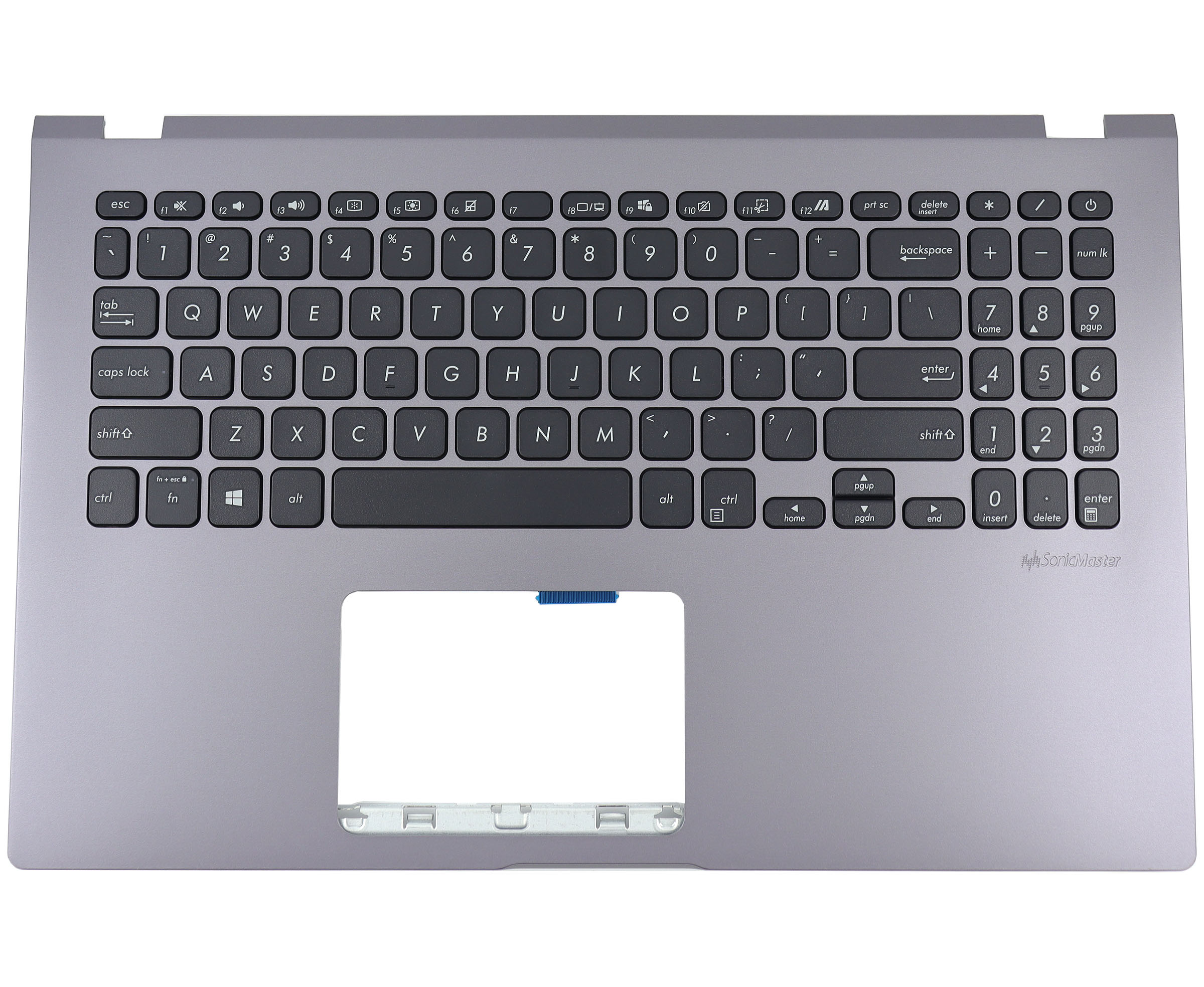 Tastatura Asus VivoBook 15 M509DA *Neagra cu Palmrest Gri*. Tastatura ...