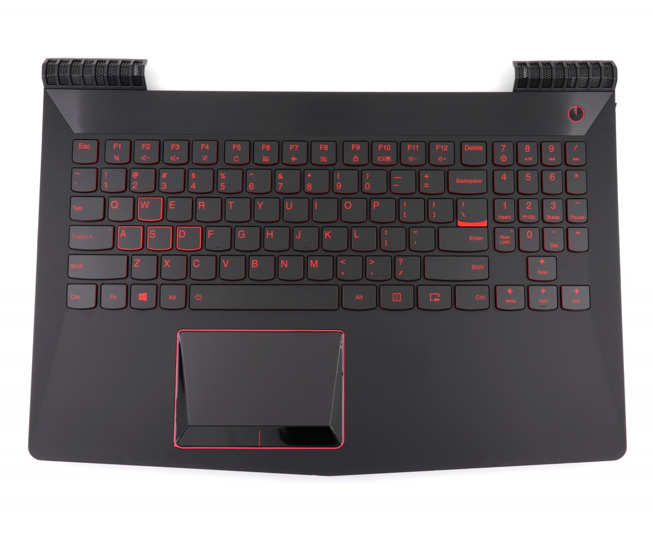 Tastatura Lenovo Y520-15IKBM Neagra cu Palmrest Negru cu TouchPad ...