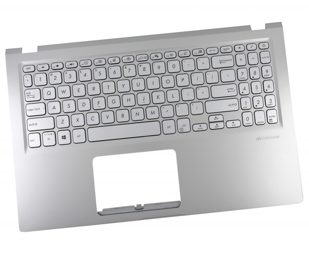 Tastatura Asus VivoBook 15 X515JA Argintie cu Palmrest Argintiu ...