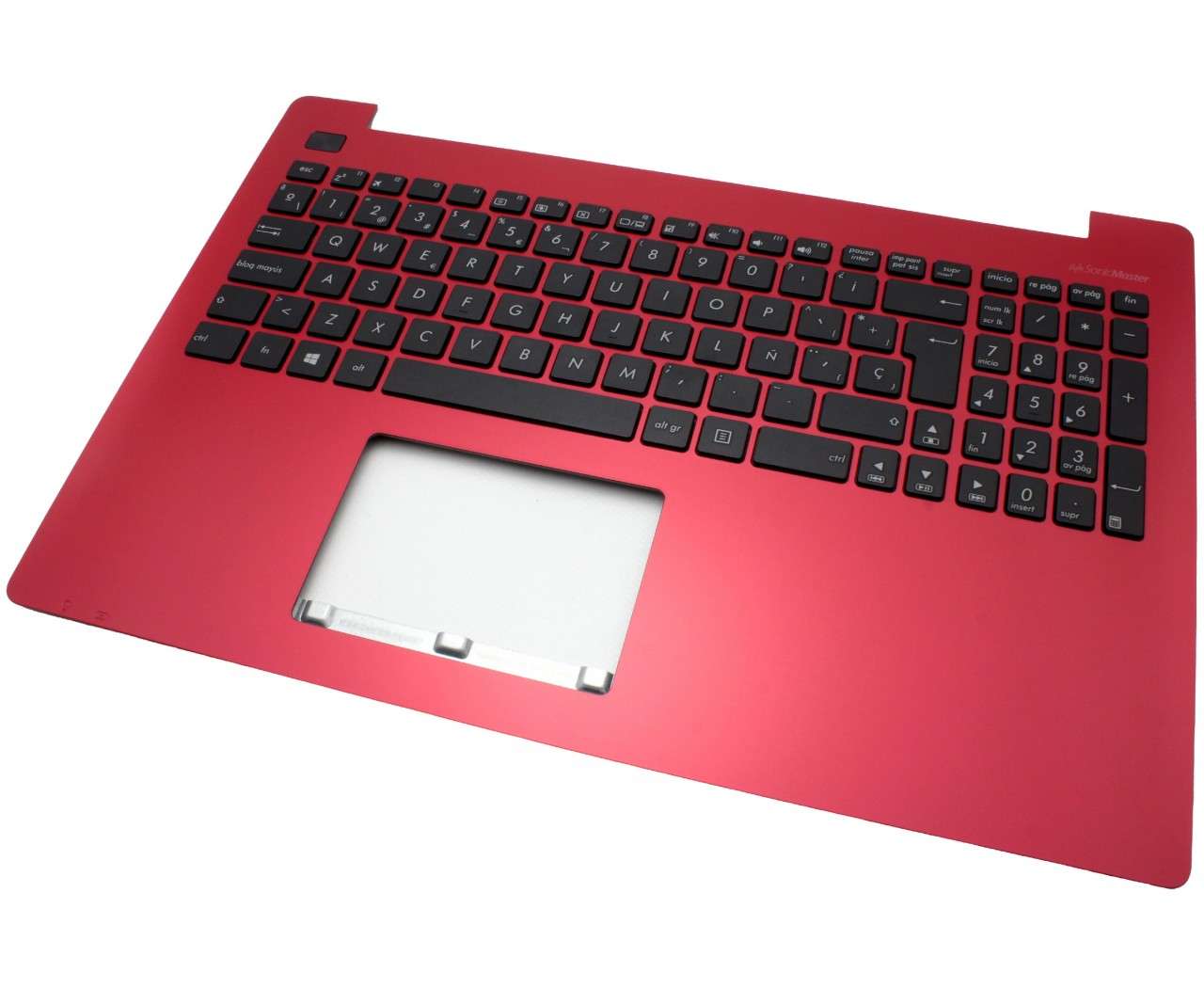 Tastatura Asus P2530MA *neagra cu Palmrest rosu*. Tastatura laptop Asus ...