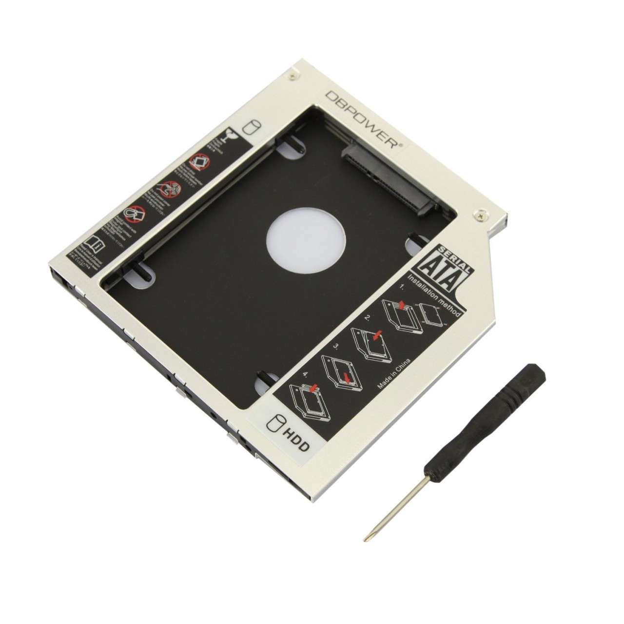 HDD Caddy HP Zbook 15 G2 * Adaptor rack de la unitate optica la HDD sau SSD