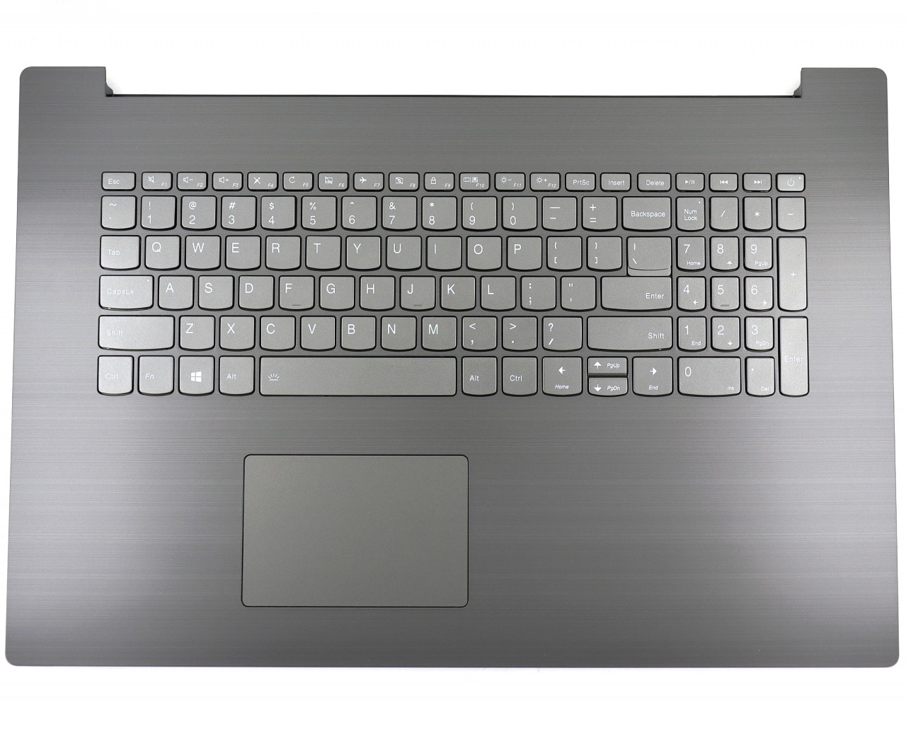 Tastatura Lenovo IdeaPad 320-17ISK Gri cu Palmrest Gri si TouchPad iluminata backlit. Tastatura ...