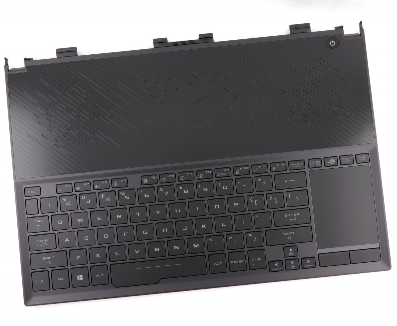 Tastatura Asus ROG Zephyrus GX531 Neagra cu Palmrest Negru si TouchPad ...