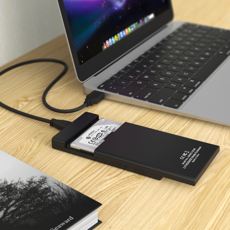 Rack extern HDD ProTech pentru HDD/SSD 2.5'', SATA/USB 3.0, Negru ...