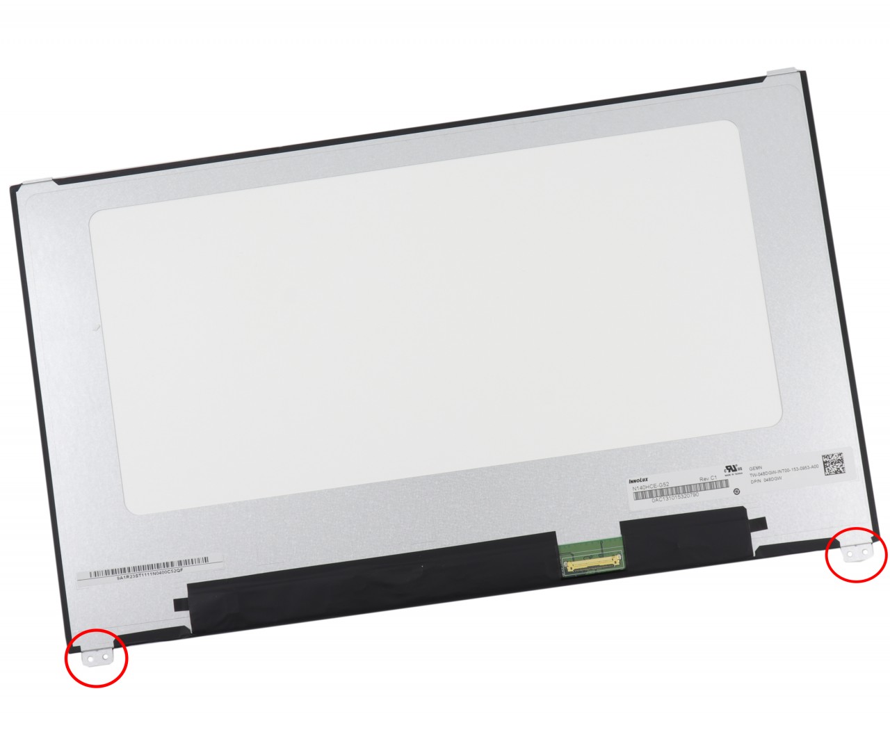 Display laptop Dell r6d8g 14.0" 1920x1080 30 pini Edp. Ecran Dell r6d8g ...