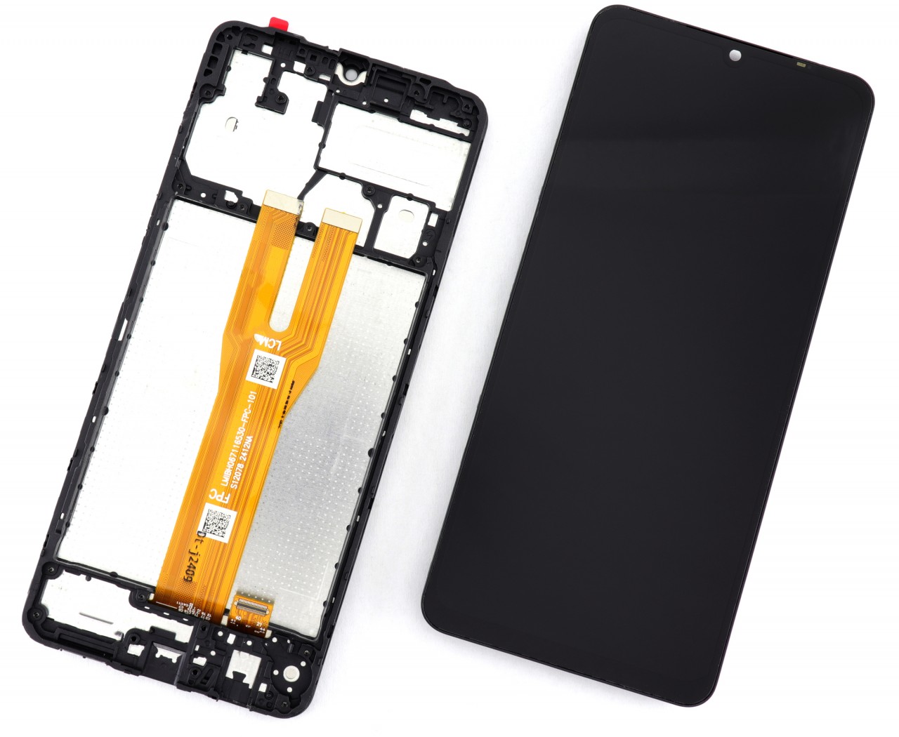 Display Samsung A06 A065 cu Rama White Alba. Ecran Samsung A06 A065 cu ...